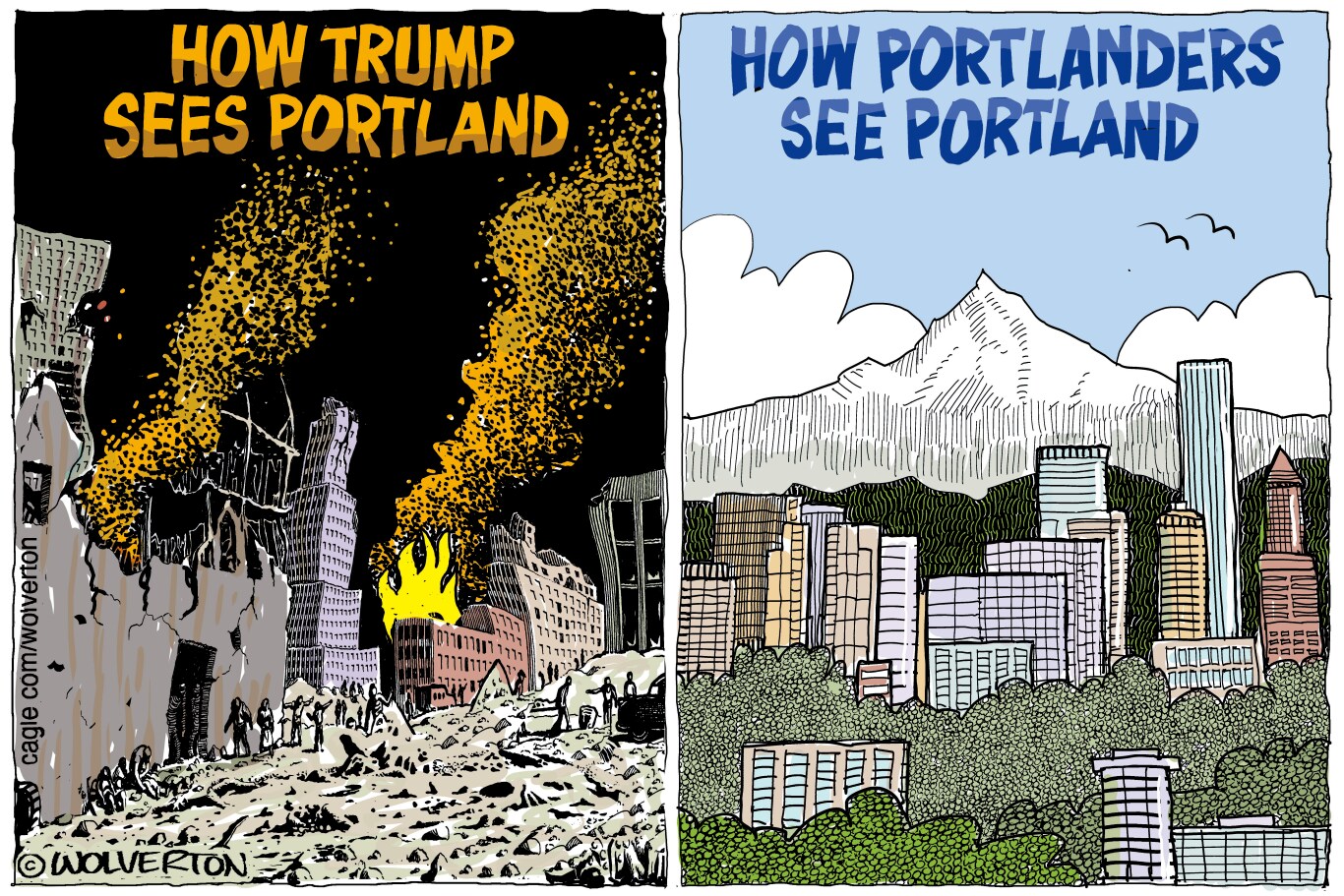 Portland: War Ravaged or Charming?